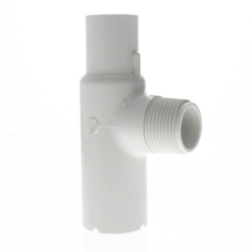 476-010 - 476-010 - 1" PVC Sch. 40 Manifold Tee (Spig x Soc x Mipt)