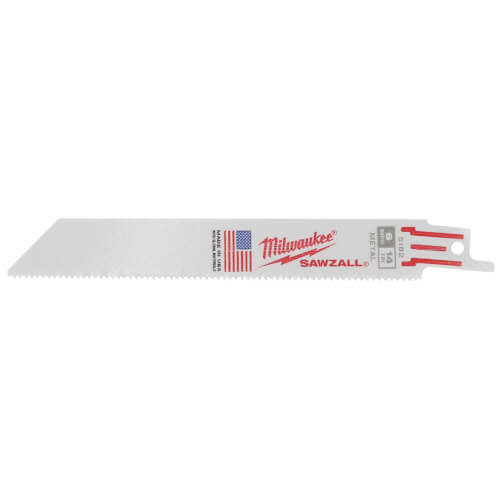 48-00-5182 - Milwaukee 48-00-5182 - 6" 14 TPI SAWZALL Blades 5 Pack