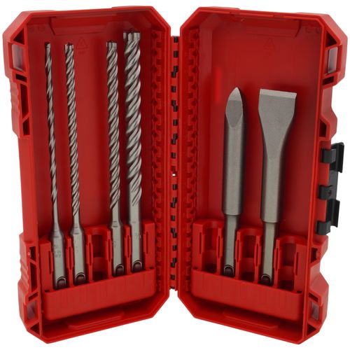 48-20-7662 - Milwaukee 48-20-7662 - 6 Piece SDS Plus MX4 4-Cutter ...