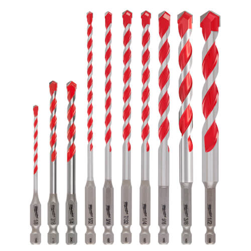 48 20 9058 Milwaukee 48 20 9058 10 Piece Shockwave Impact Duty