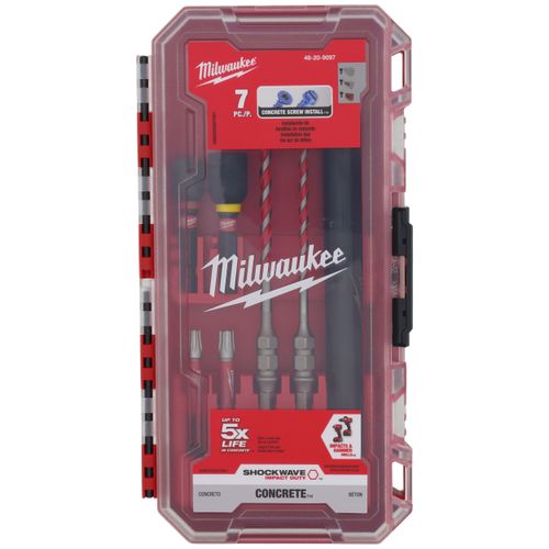 48-20-9097 - Milwaukee 48-20-9097 - 7 Piece Shockwave Impact Duty ...