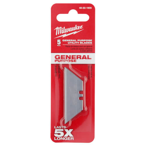 48-22-1905 - Milwaukee 48-22-1905 - General Purpose Utility Blades (5 Pack)