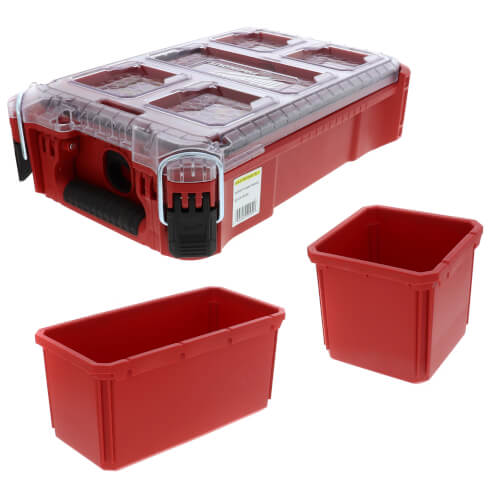 Milwaukee Packout Compact Organizer - 5-Compartment Tool Box With ...