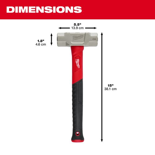 48-22-9314 - Milwaukee 48-22-9314 - 4lb Fiberglass Engineer Hammer