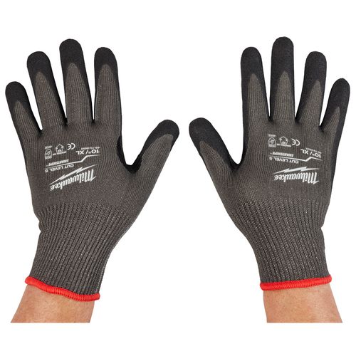 48-73-8653 - Milwaukee 48-73-8653 - Cut Level 5 Nitrile Dipped Gloves (XL)