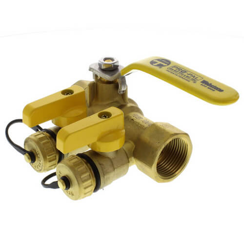 48614 - Webstone 48614 - 1" IPS Purge & Fill Full Port Forged Brass ...