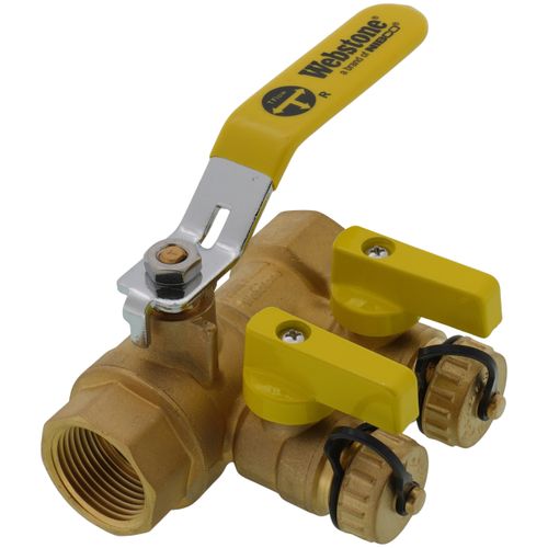 48614 - Webstone 48614 - 1" IPS Purge & Fill Full Port Forged Brass ...