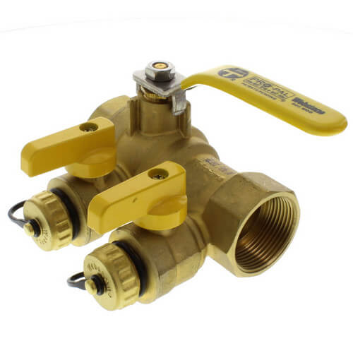 48615 - Webstone 48615 - 1-1/4" IPS Purge & Fill Full Port Forged Brass ...
