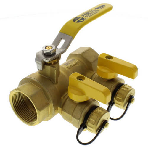 48615 - Webstone 48615 - 1-1/4" IPS Purge & Fill Full Port Forged Brass ...