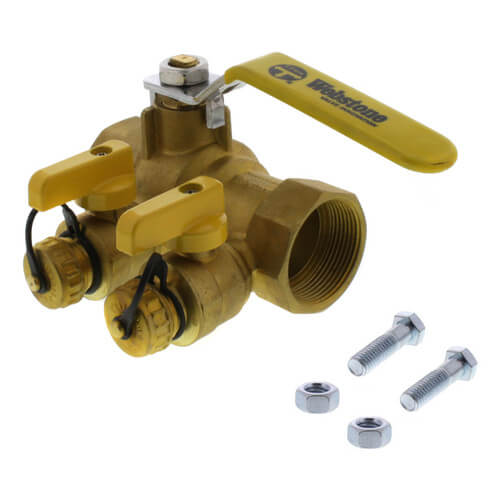 48616 - Webstone 48616 - 1-1/2" IPS Purge & Fill Full Port Forged Brass ...