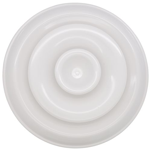 48702 - Hart & Cooley 48702 - 10" (Wall Opening Size) Steel Round Ceiling Diffuser (20 Series)