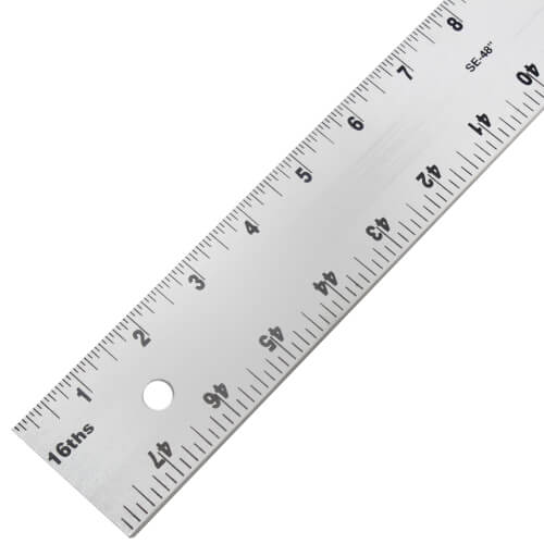 48AR - Malco 48AR - 48" Straight Edge Ruler (Aluminum)