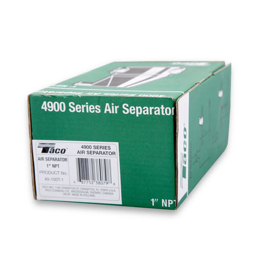 49-100T-1 - Taco 49-100T-1 - 1" Bronze 4900 Series Air Separator