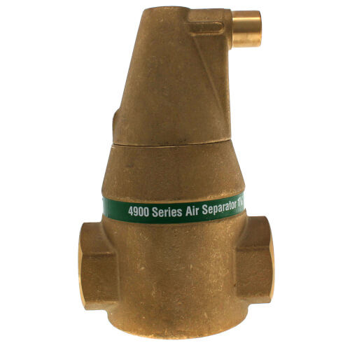 49-125T-2 - Taco 49-125T-2 - 1-1/4" Brass 4900 Series Air Separator ...