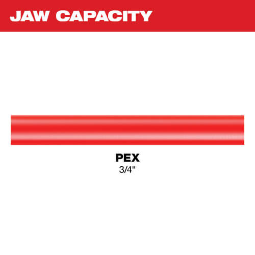 49-16-2453C - Milwaukee 49-16-2453C - 3/4" PEX Crimp Jaw for M12 (F1807 ...