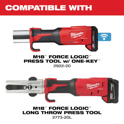 49-16-2697X - Milwaukee 49-16-2697X - 1/2" - 2" IPS-P Pivoting Press ...