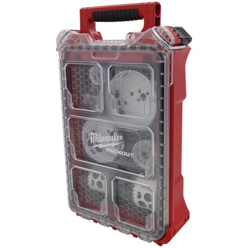 49-22-5606 - Milwaukee 49-22-5606 - 10 Piece Hole Dozer General Purpose Hole Saw Kit w/ Packout ...