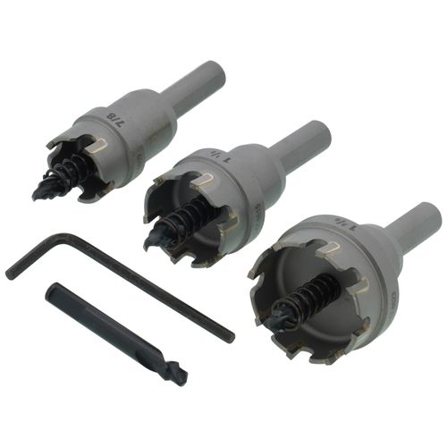 49-22-8610 - Milwaukee 49-22-8610 - 4 Piece One-Piece Carbide Hole ...