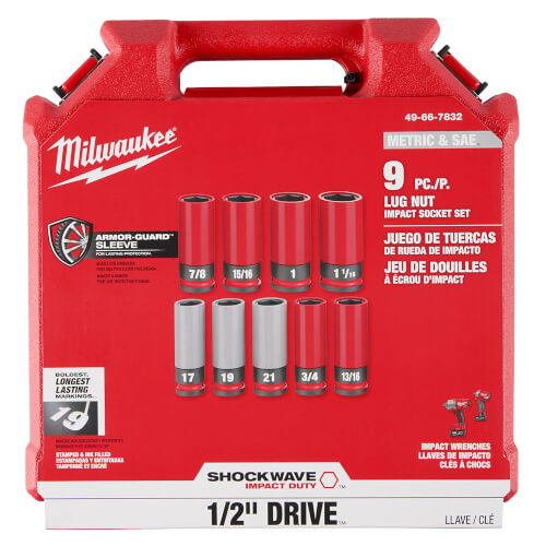 49-66-7832 - Milwaukee 49-66-7832 - SHOCKWAVE Impact Duty 1/2" Drive ...