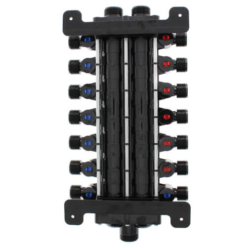 49142 - Viega 49142 - 3/8", 14 Port Zero Lead PEX Press Polymer ...