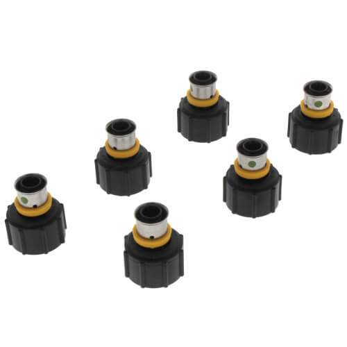 49143 - Viega 49143 - 1/2", 14 Port Zero Lead PEX Press Polymer ...