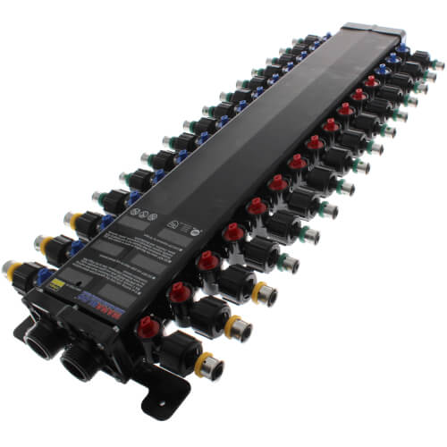 49306 - Viega 49306 - 3/8" x 1/2", 30 Port Zero Lead PEX Press Polymer ...