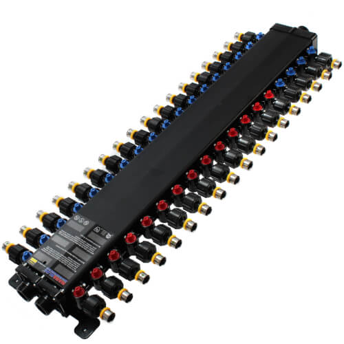 49363 - Viega 49363 - 1/2", 36 Port Zero Lead PEX Press Polymer ...