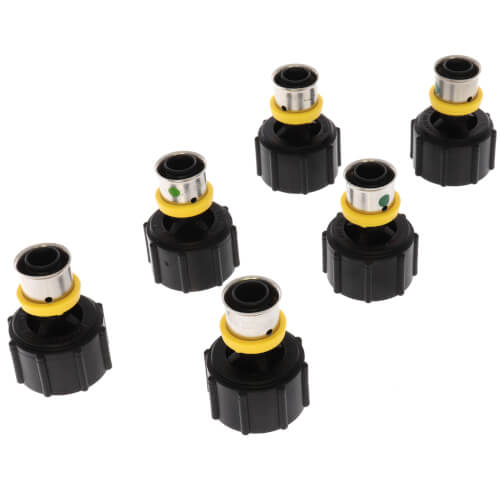 49366 - Viega 49366 - 3/8" & 1/2", 36 Port Zero Lead PEX Press Polymer ...