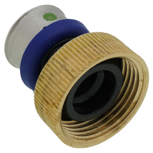 49414 - Viega 49414 - 3/4" PEX Press x 1" MANABLOC Supply Adapter (Lead ...