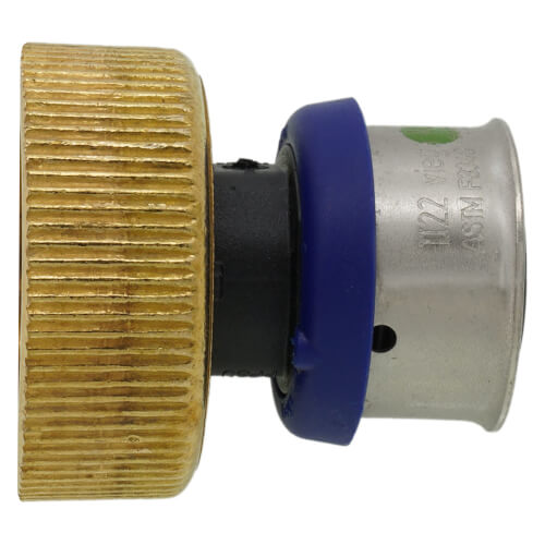 49414 - Viega 49414 - 3/4" PEX Press x 1" MANABLOC Supply Adapter (Lead ...