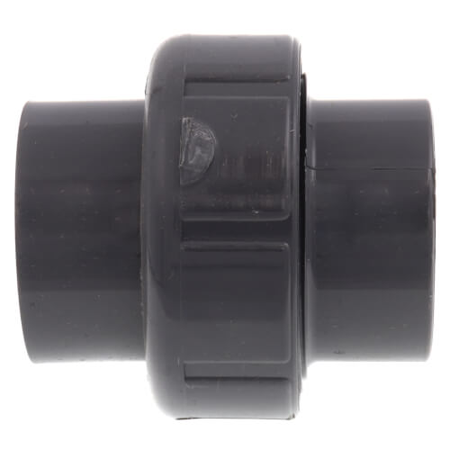 497-010G - 497-010G - 1" Sch. 40 PVC Socket Union w/ EPDM O-ring (Gray)