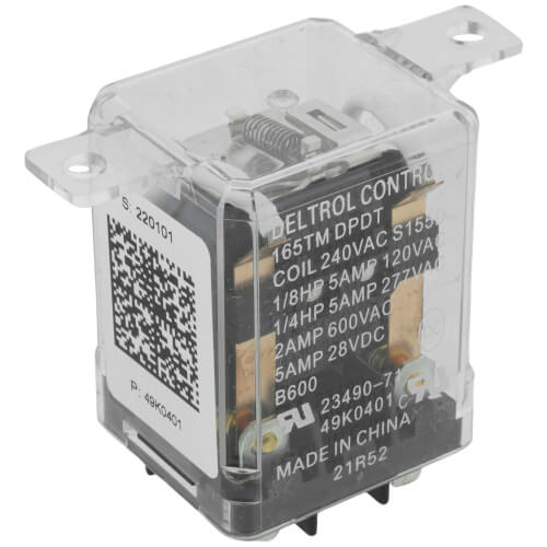 49K04 - Lennox 49K04 - DPDT Relay, 240V, 49K04