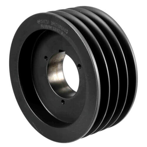 4B5V70 - Browning 4B5V70 - 4 Groove Cast Iron B5V Sheave, 7.28" OD
