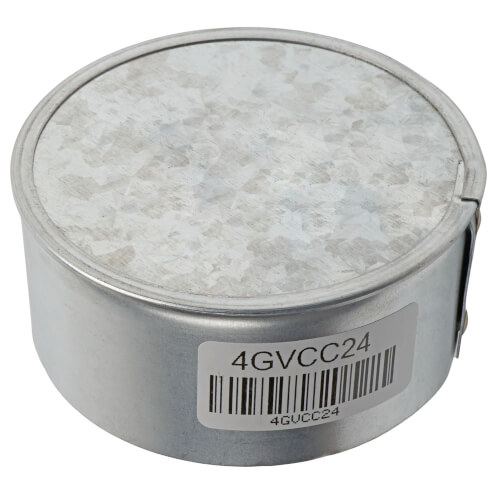 4GVCC24 - Penner 4GVCC24 - 4" 24 Ga Galvanized Clean Out Cap