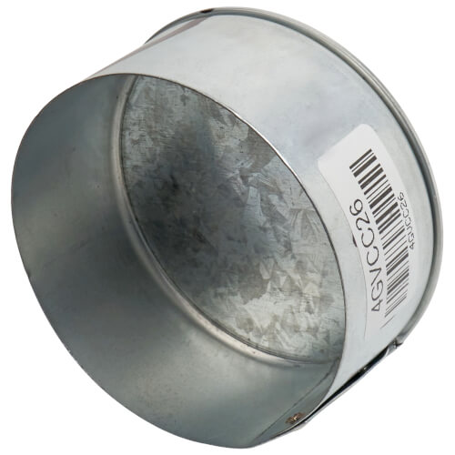 4GVCC26 - Penner 4GVCC26 - 4" 26 Ga Galvanized Clean Out Cap