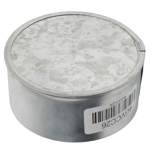 4GVCC26 - Penner 4GVCC26 - 4" 26 Ga Galvanized Clean Out Cap