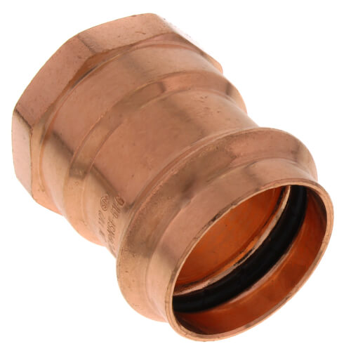 50005 - JW 50005 - 1-1/2" Press x Female Copper Adapter