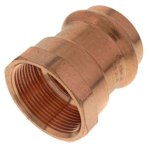 50005 - JW 50005 - 1-1/2" Press x Female Copper Adapter