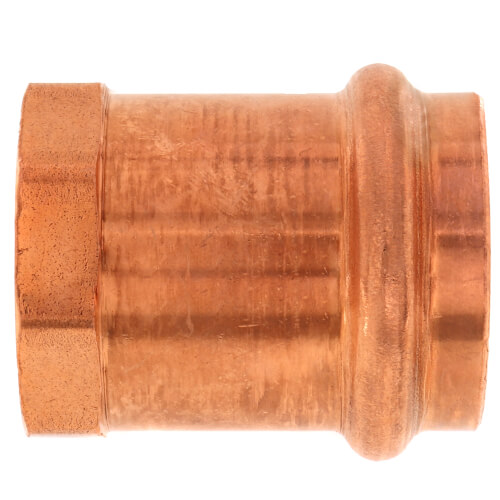 50014 - JW 50014 - 1-1/2" Press x 1-1/4" Female Copper Adapter
