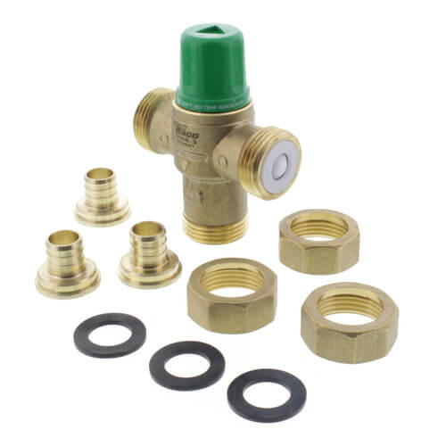 5002-HX-P3 - Taco 5002-HX-P3 - 1/2" PEX Union 5002 Heating Only Mixing ...