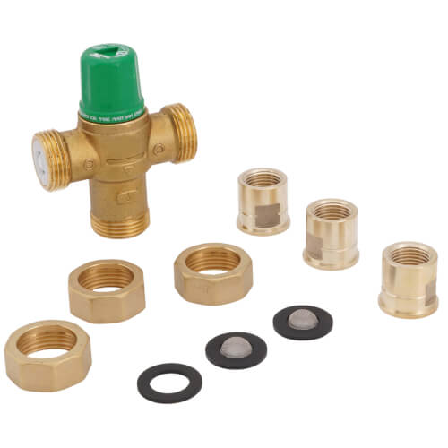 5002-T3 - Taco 5002-T3 - 1/2" NPT Union 5002 Mixing Valve (Low Lead)