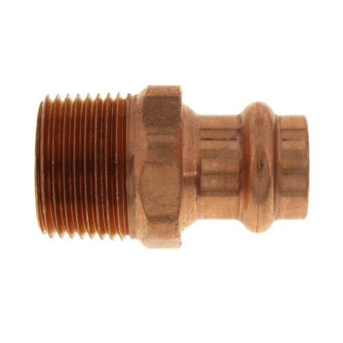 CPM050-038 - Bluefin CPM050-038 - 1/2" Press x 3/8" Male Copper Adapter