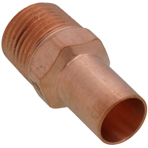 50040-JW - JW 50040-JW - 1/2" FTG Press x Male Copper Street Adapter