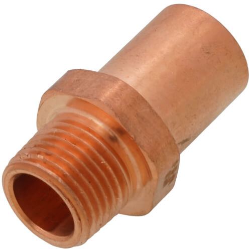50042 - JW 50042 - 3/4" FTG Press x 1/2" Male Copper Street Adapter
