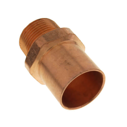 50044 - JW 50044 - 1" FTG Press x 3/4" Male Copper Street Adapter