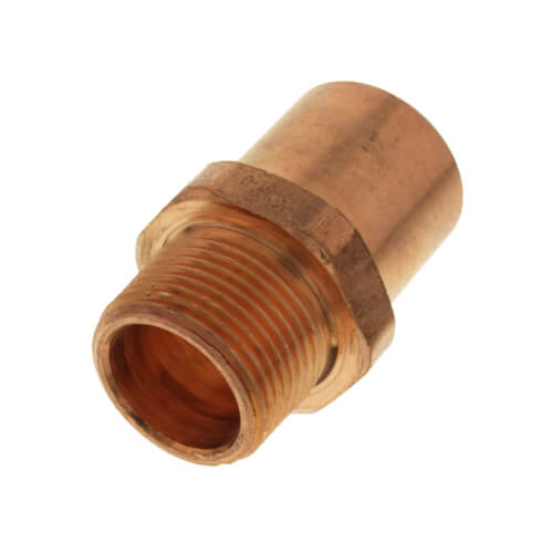 50044 - JW 50044 - 1" FTG Press x 3/4" Male Copper Street Adapter
