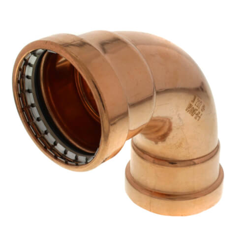 50093 - JW 50093 - 2-1/2" Press Copper 90° Elbow
