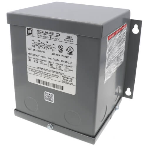 500SV1B - Square D 500SV1B - Single Phase Transformer (240 x 480V ...