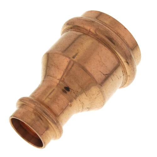 50112 - JW 50112 - 1-1/2" x 3/4" Press Copper Reducer Coupling