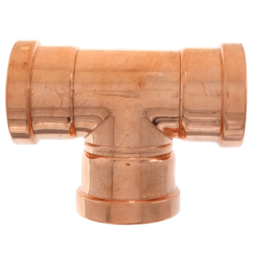 50186 - JW 50186 - 3" Press Copper Tee